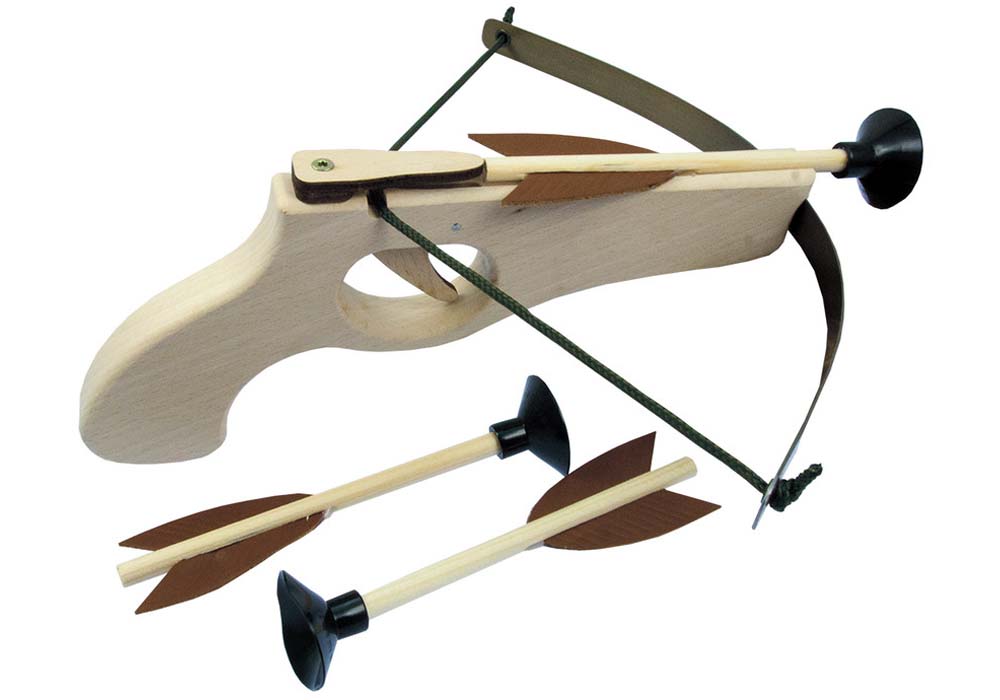 Armbrust Mini mit 3 Pfeile mit Saugnapf | Spielzeug | Junior ...